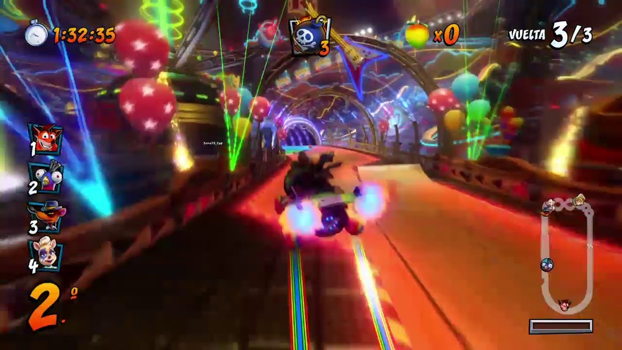 DIRECTO CRASH TEAM RACING DOMINANDO AL REY POLLO:] - YouTube