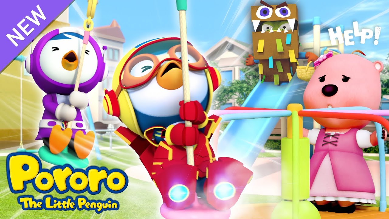 Pororo Movie - Superhero Pororo, Rescue from the Danger | Movie for ...