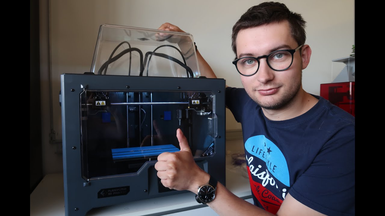 Présentation de la Flashforge Creator Pro 2 - YouTube