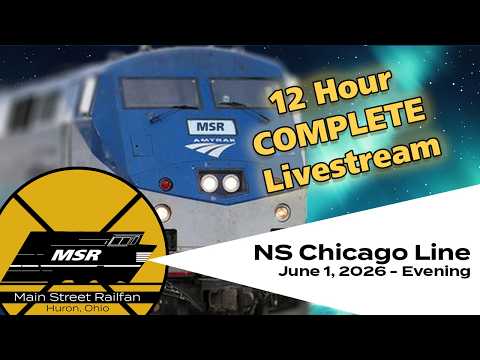 June 1, 2026 #2 - Huron, Ohio, USA | LIVE Train Camera