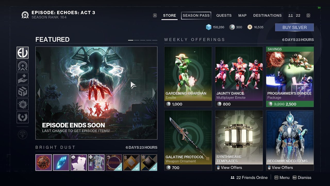 IRON BANNER RETURNS | Checking the store so you don't have to - YouTube