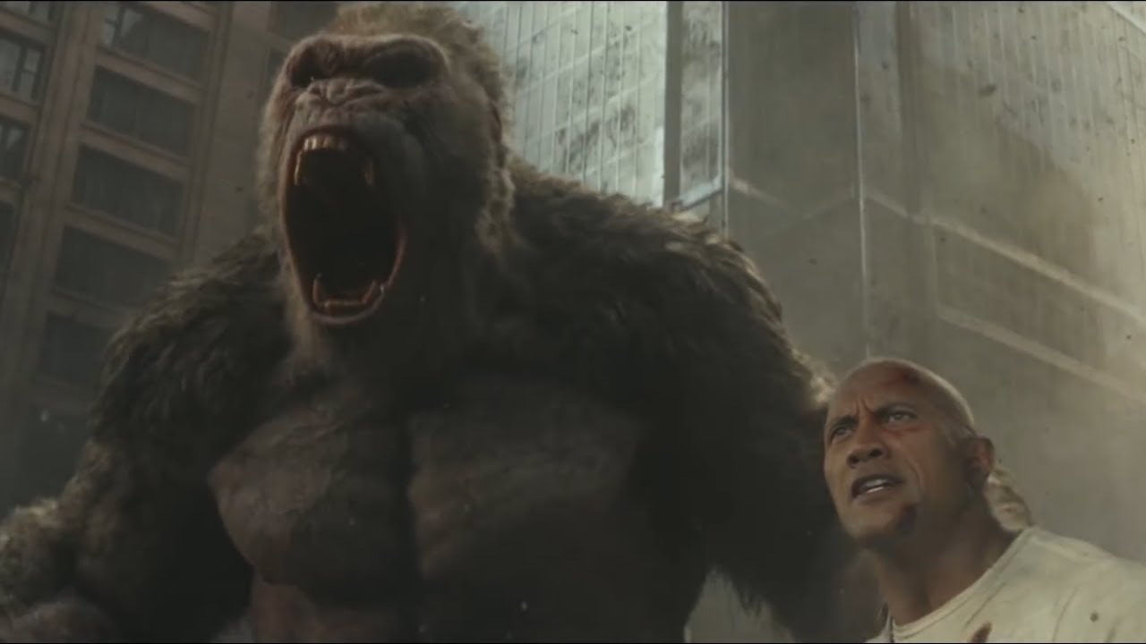'Rampage' Official Trailer #2 (2018) | Dwayne Johnson, Naomie Harris ...