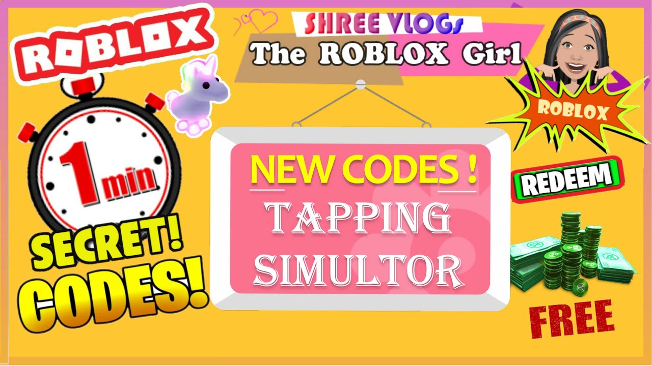 ⏱️ ROBLOX Tapping Simulator new Codes 🥚🐱in ⏱️60 Seconds! [ 60M ] UPDATE ...