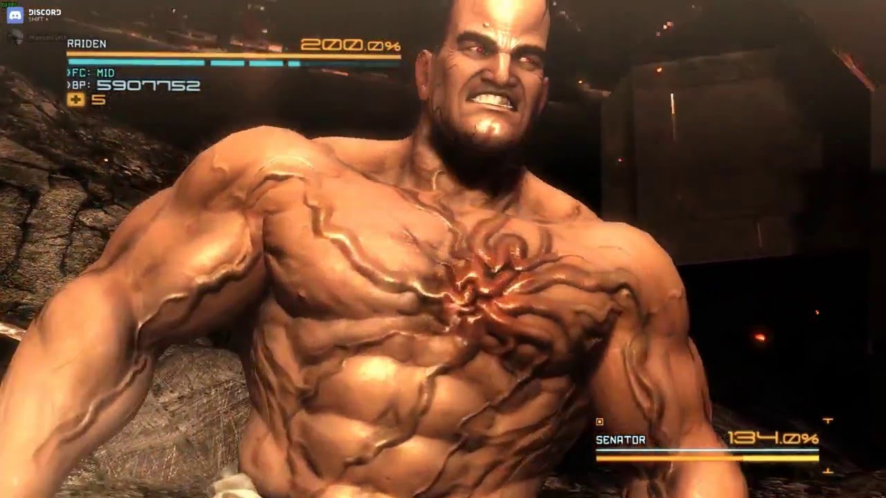 Metal Gear Rising Revengeance Senator Armstrong Full Fight No ...