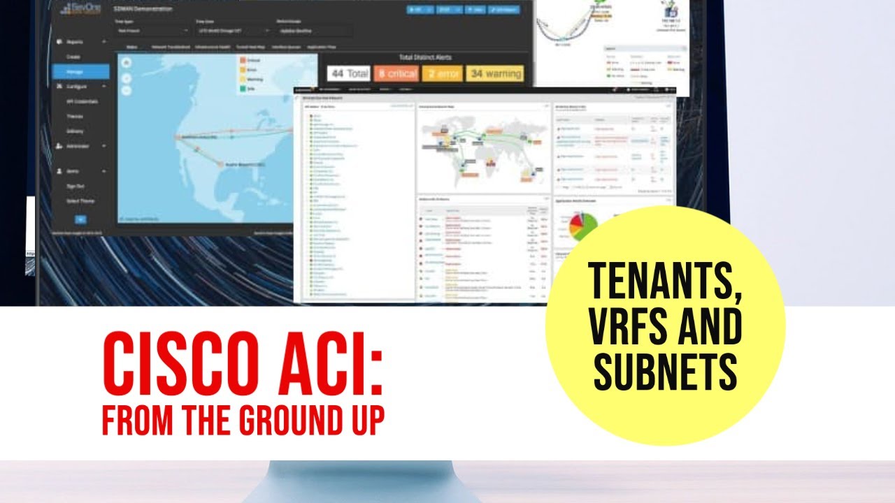 Cisco ACI Tenants, VRFs, Subnets - YouTube