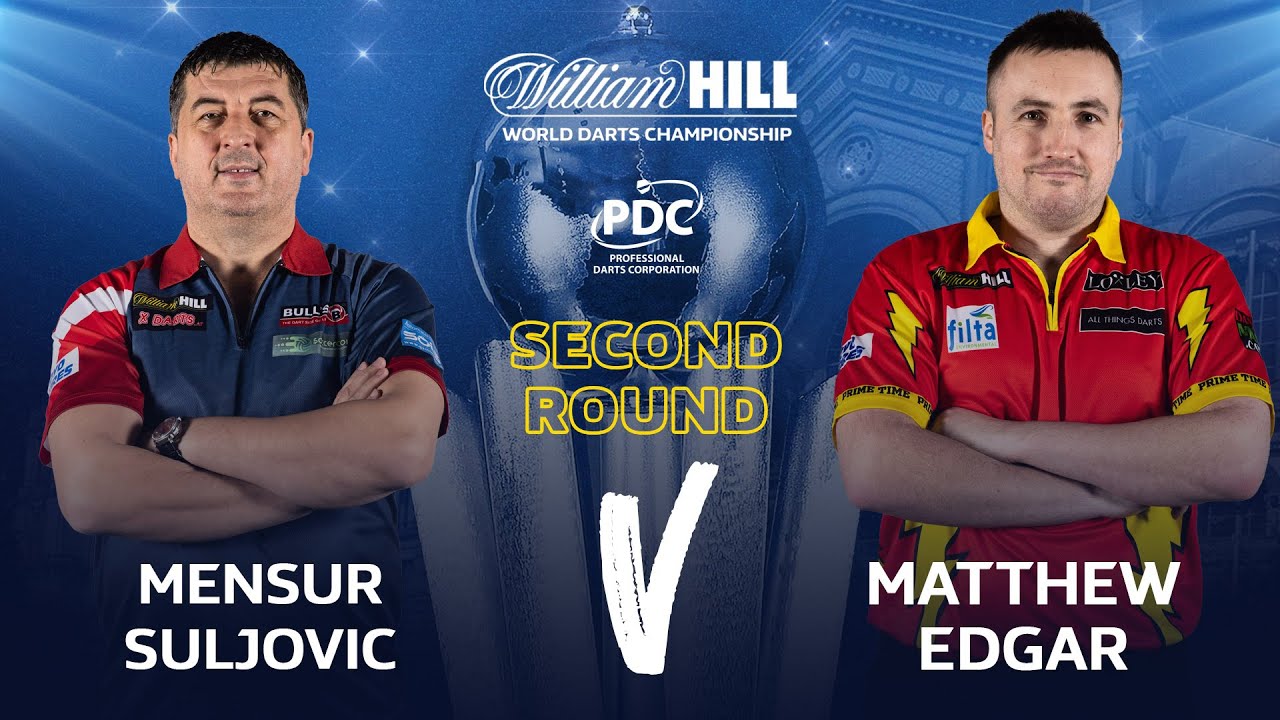 PDC World Darts Championship 2021 Round 2 Mensur Suljovic vs Matthew ...