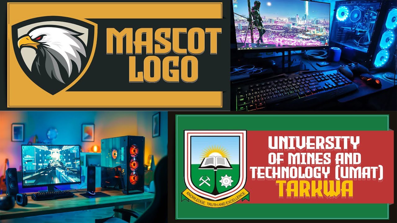 The "Liveliness ️" of drawing 👨‍💻🖱️Mascot 🦅& University of Mines & Tech ...