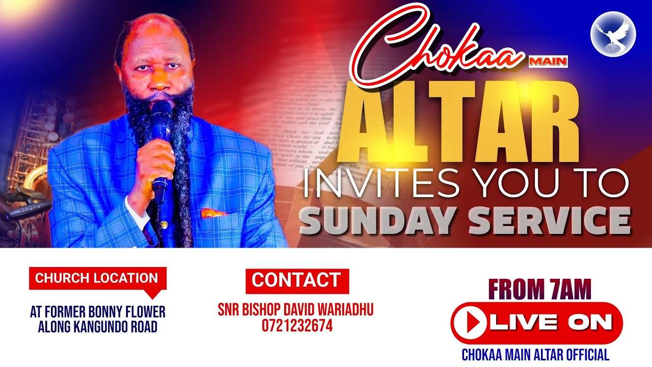 CHOKAA MAIN ALTAR SUNDAY SERVICE - YouTube