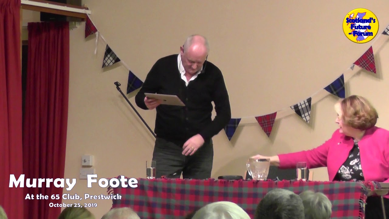 An Evening with Murray Foote, October 25 2019 - YouTube