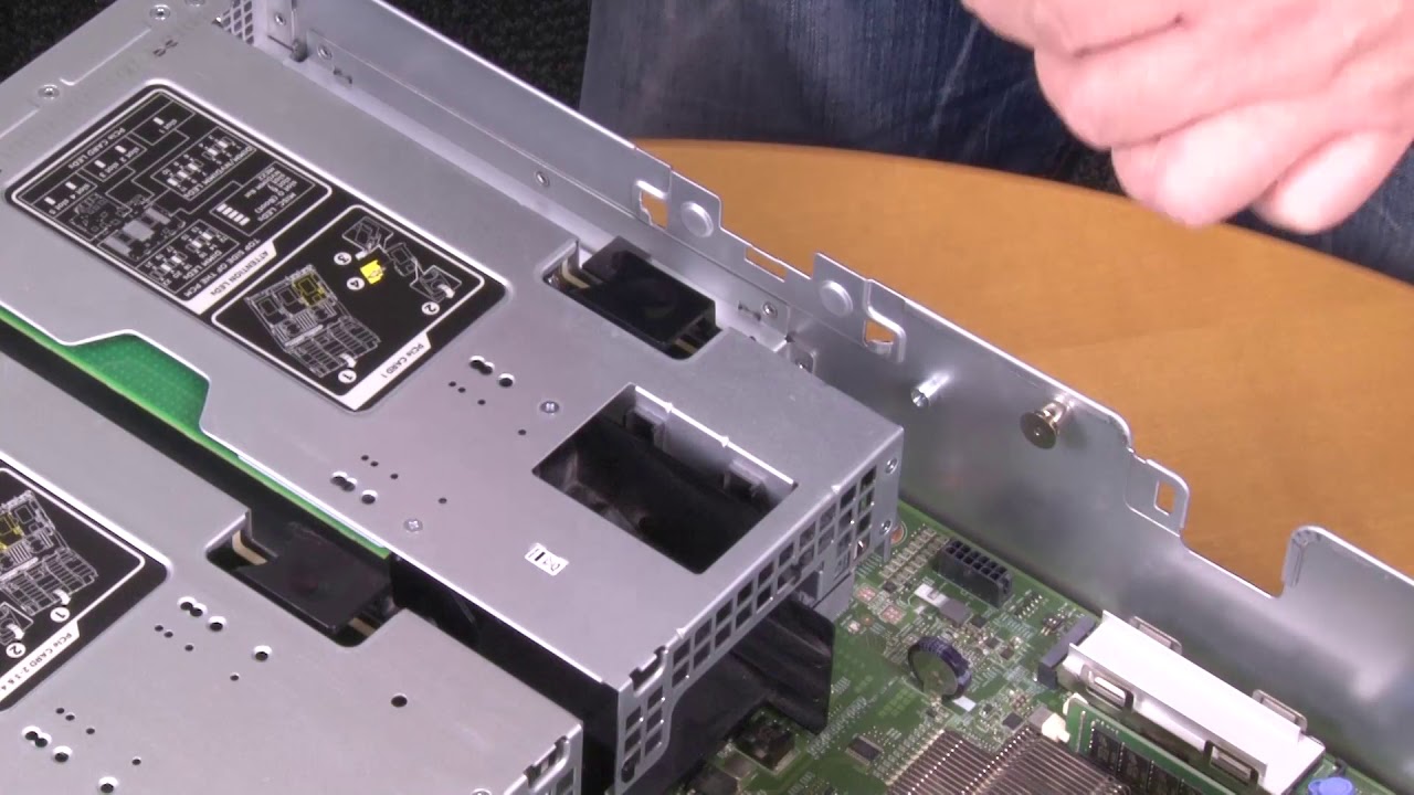 Lenovo ThinkSystem DM7100 installing and NVDIMM battery - YouTube