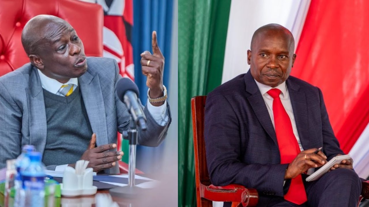 "MR YES SIR,MIMI SIO RIKA YAKO" ANGRY GACHAGUA DESTROYS DP KINDIKI ...
