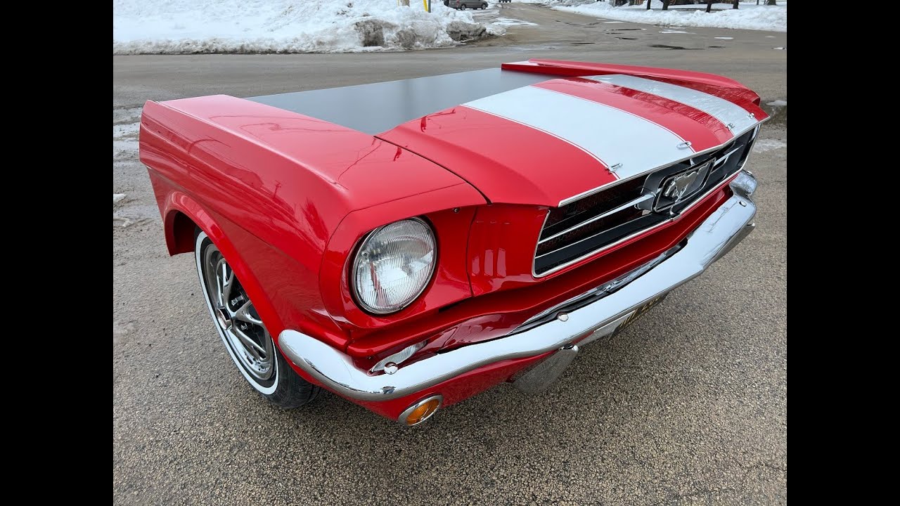 Unique Classic Car Office Desk Perfect For Car Dealers! - YouTube