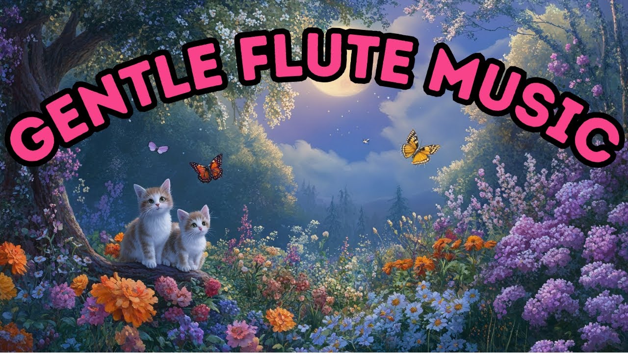 🌙 Tranquil Flute Lullaby | Gentle Flute Music For Bedtime or Relaxation ...