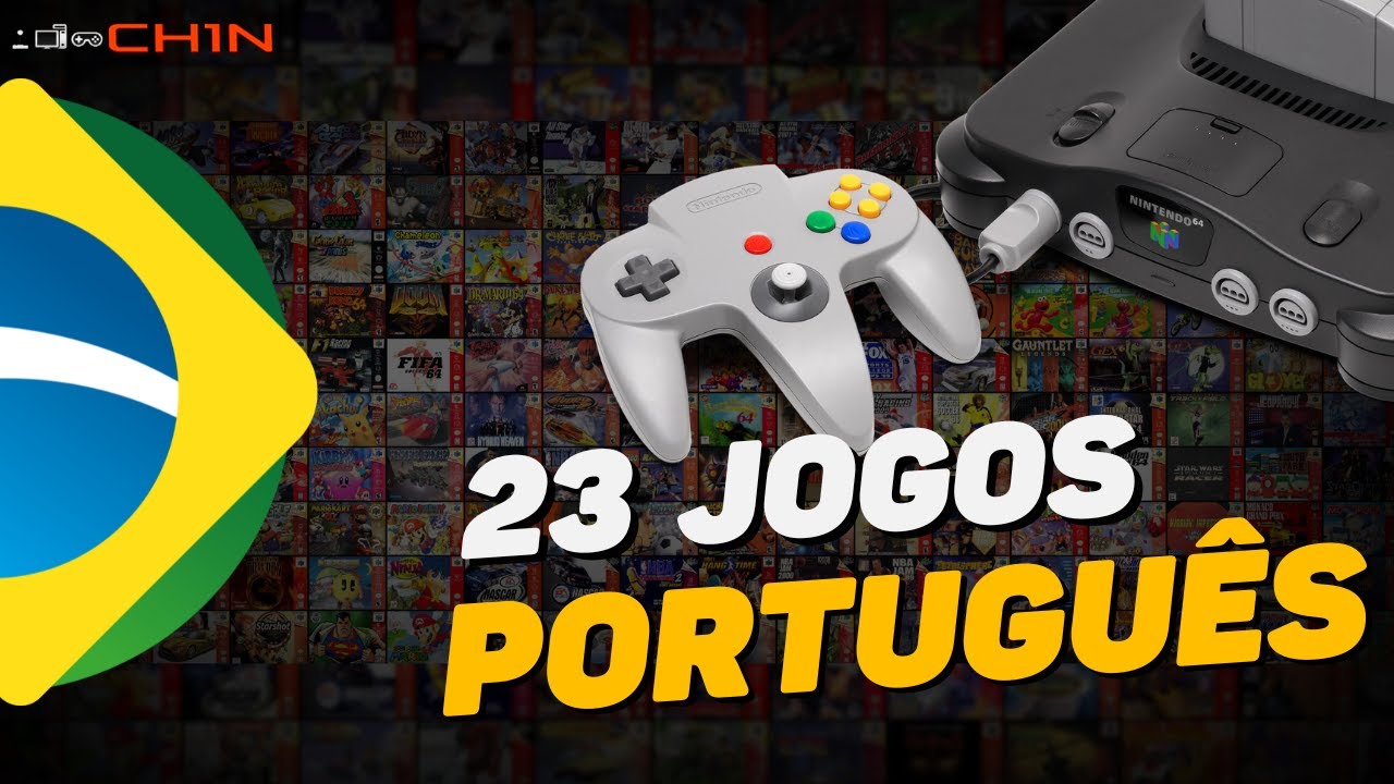 Pack 23 Roms Nintendo 64 PT BR - YouTube