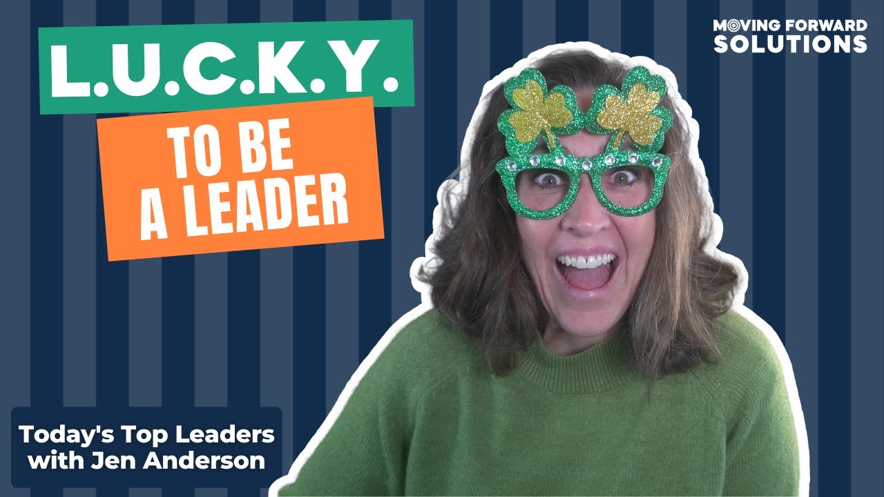 LUCKY to be a Leader - Leadership advice for this day and age - YouTube