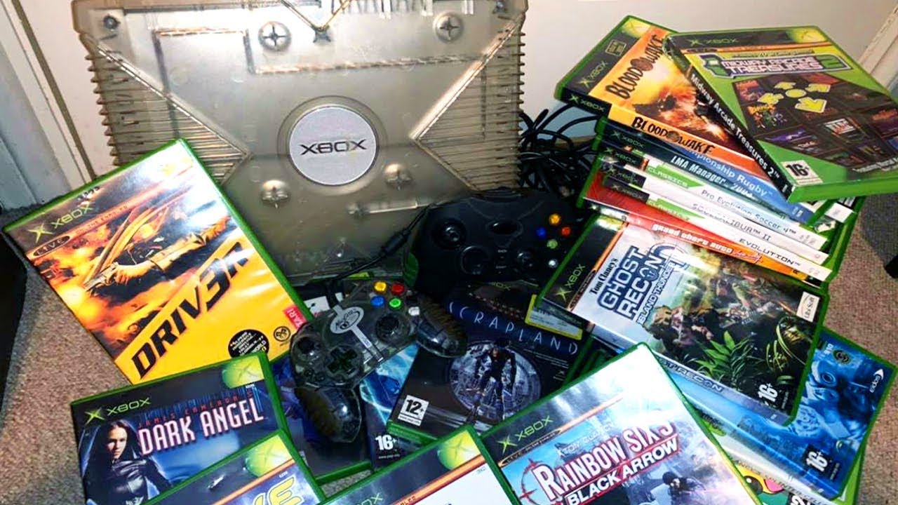 OG Xbox Crystal Bundle Local Pickup! *£25!* - YouTube