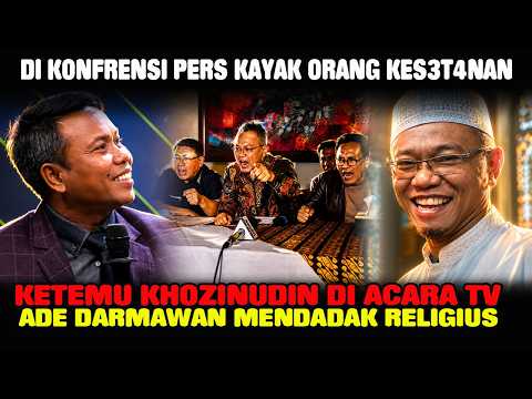 Detik Detik Ade Darmawan Mendadak Alim di Acara TV, SUBHANALLAH
