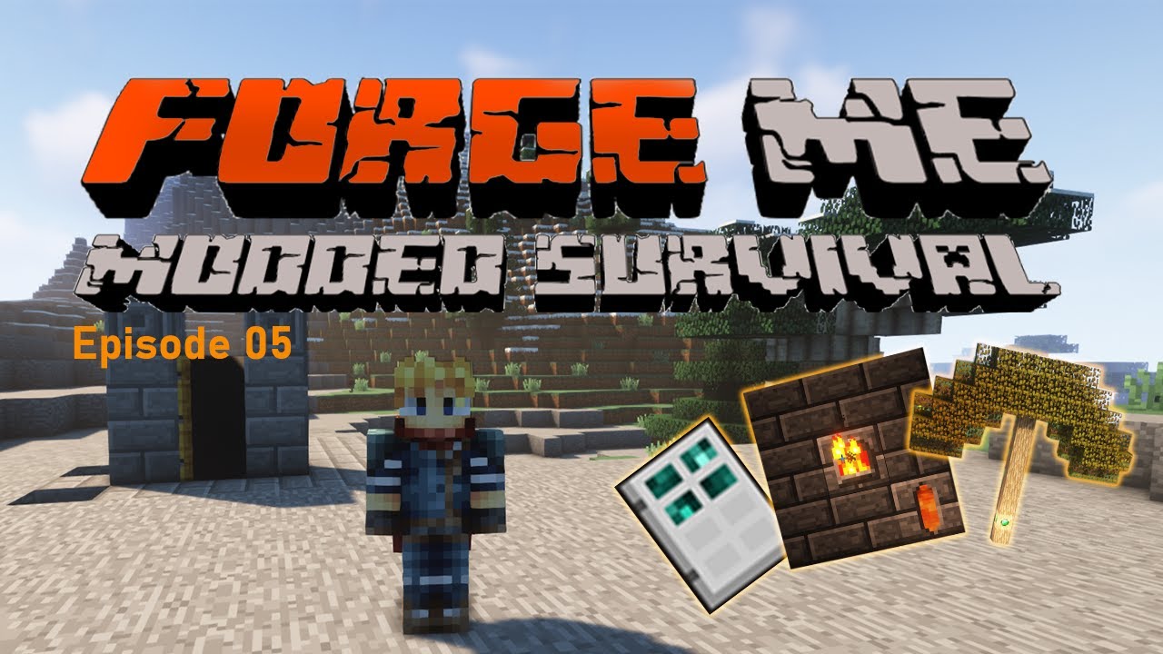 Forge Me Modded Survival E05 | Dimensional Doors - YouTube