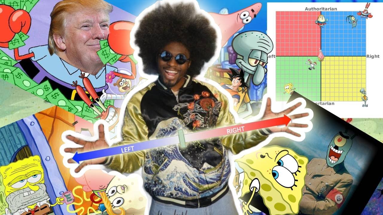 Every Main SpongeBob Character's Political Alignment - YouTube