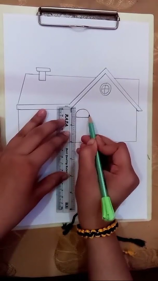 #shorts How to draw house Draw house - YouTube