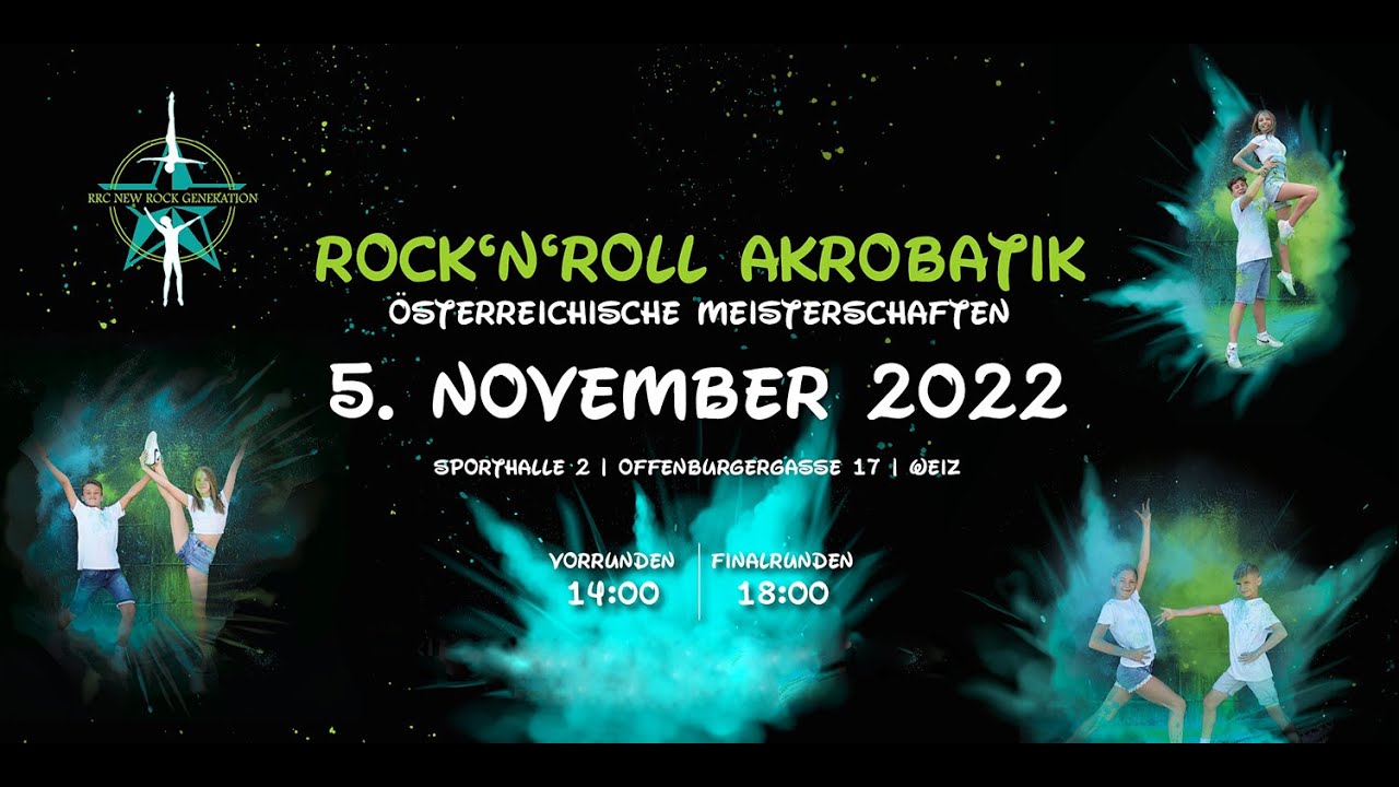 Österreichische Meisterschaften Akrobatik Rock'n'Roll 2022 - YouTube