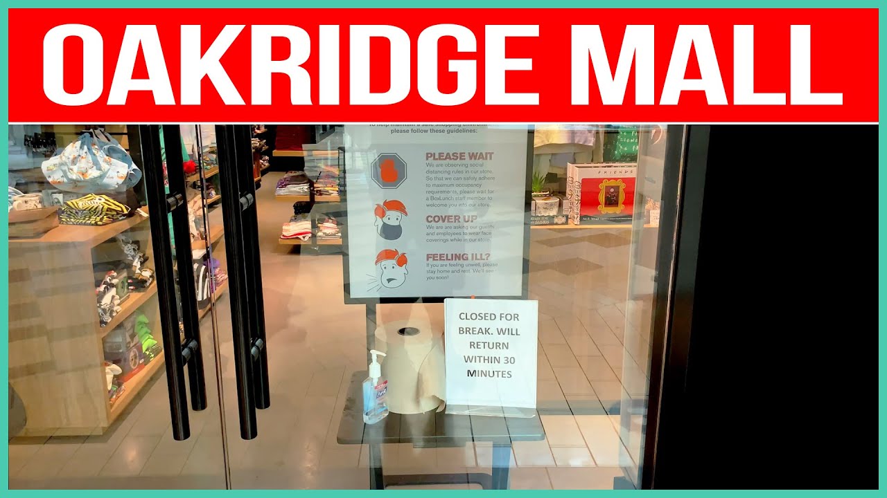 Westfield Oakridge Mall Reopens Indoor Stores - YouTube