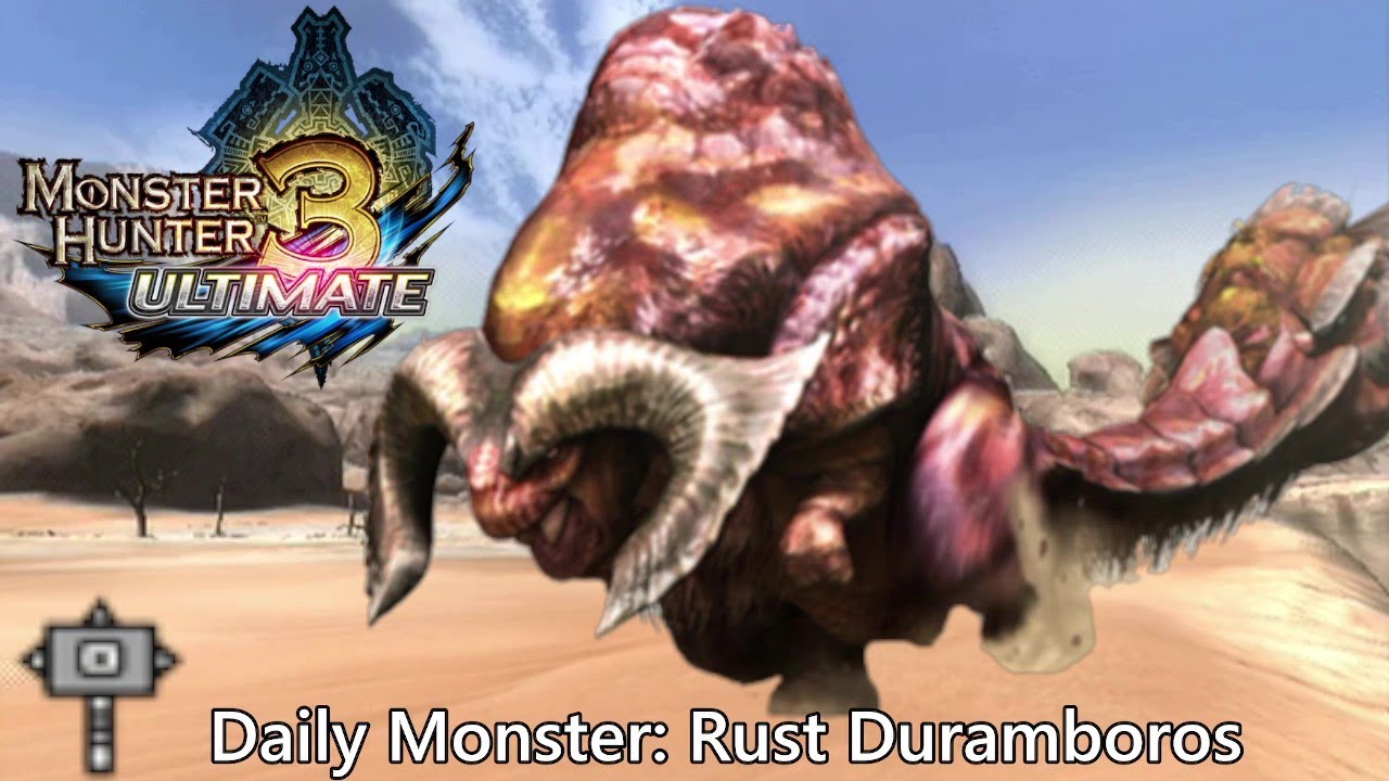 Daily Hunt #148 - Rust Duramboros (MH3 Ultimate) - YouTube