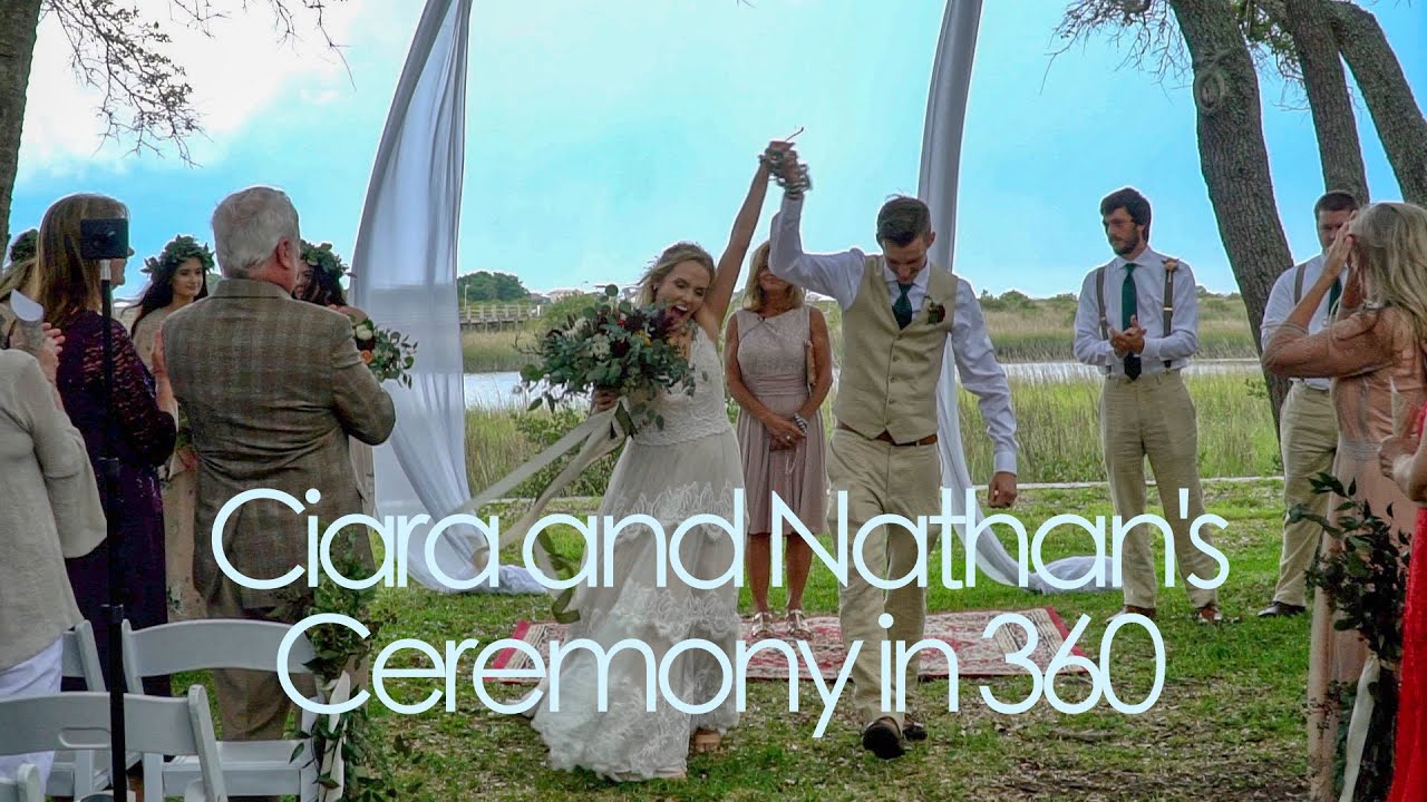 Ciara and Nathan's Wedding Ceremony in 360 - YouTube