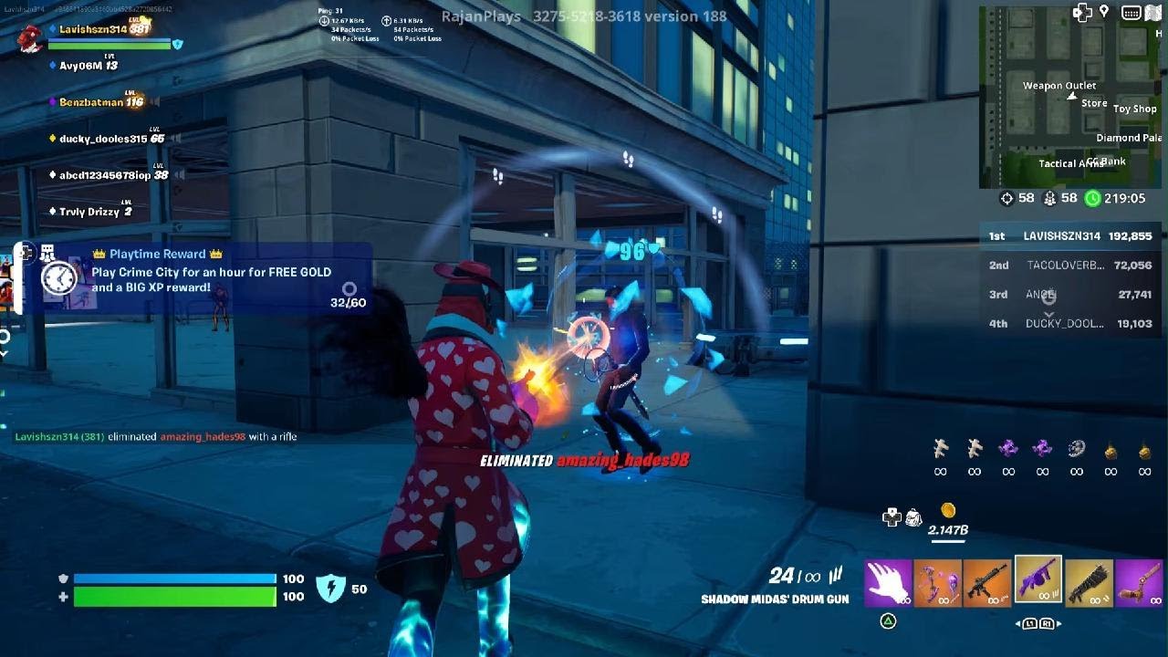 Fortnite Crime City Gameplay (50+ Kills Pt.25) - YouTube