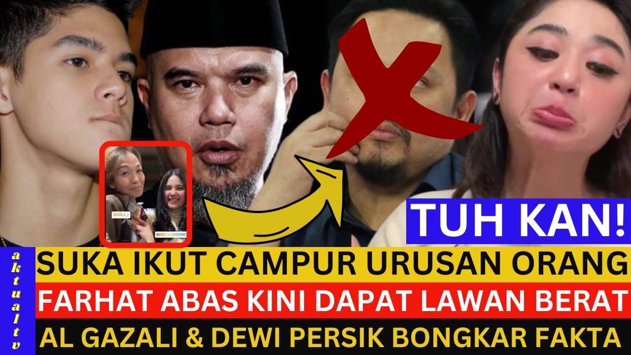 MUAK! FARHAT ABAS DIBUAT MALU AL GAZALI DAN DEWI PERSIK BUNDA CORLA ...