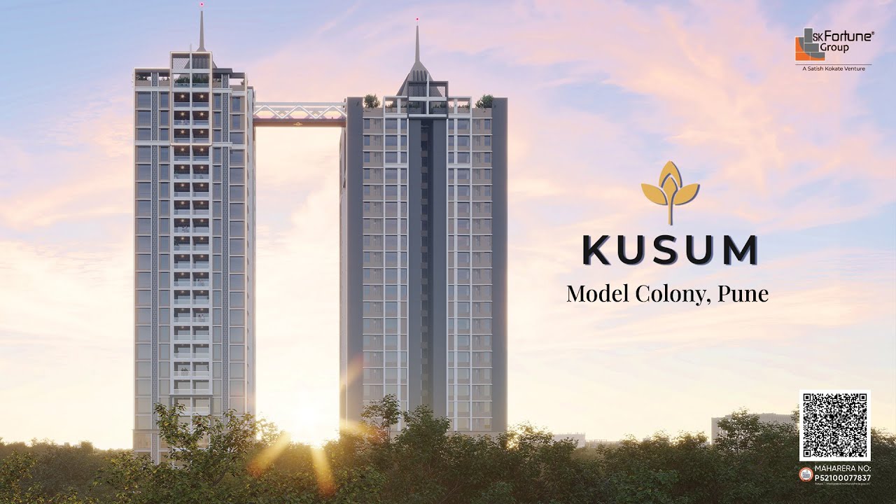Kusum | Walkthrough Film | A Luxurious Residential Project Model Colony | Pune | SK Fortune ...