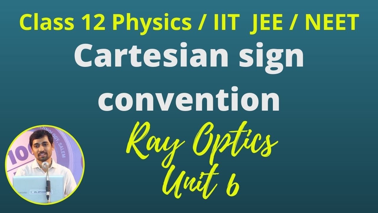 12th Std Physics Ray Optics Part 12 Cartesian sign convention TN New ...