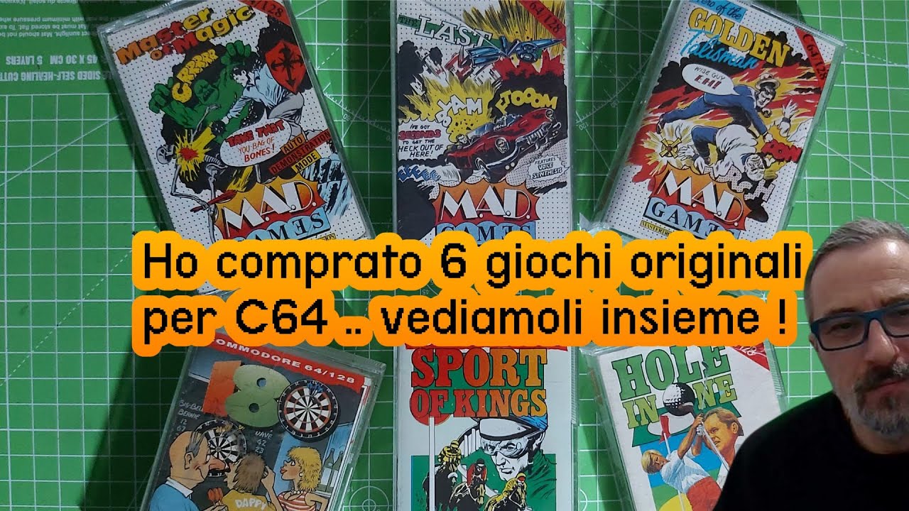 C64 -- 6 Titoli M.A.D. Games ORIGINALI della MASTERTRONIC acquistati su ...