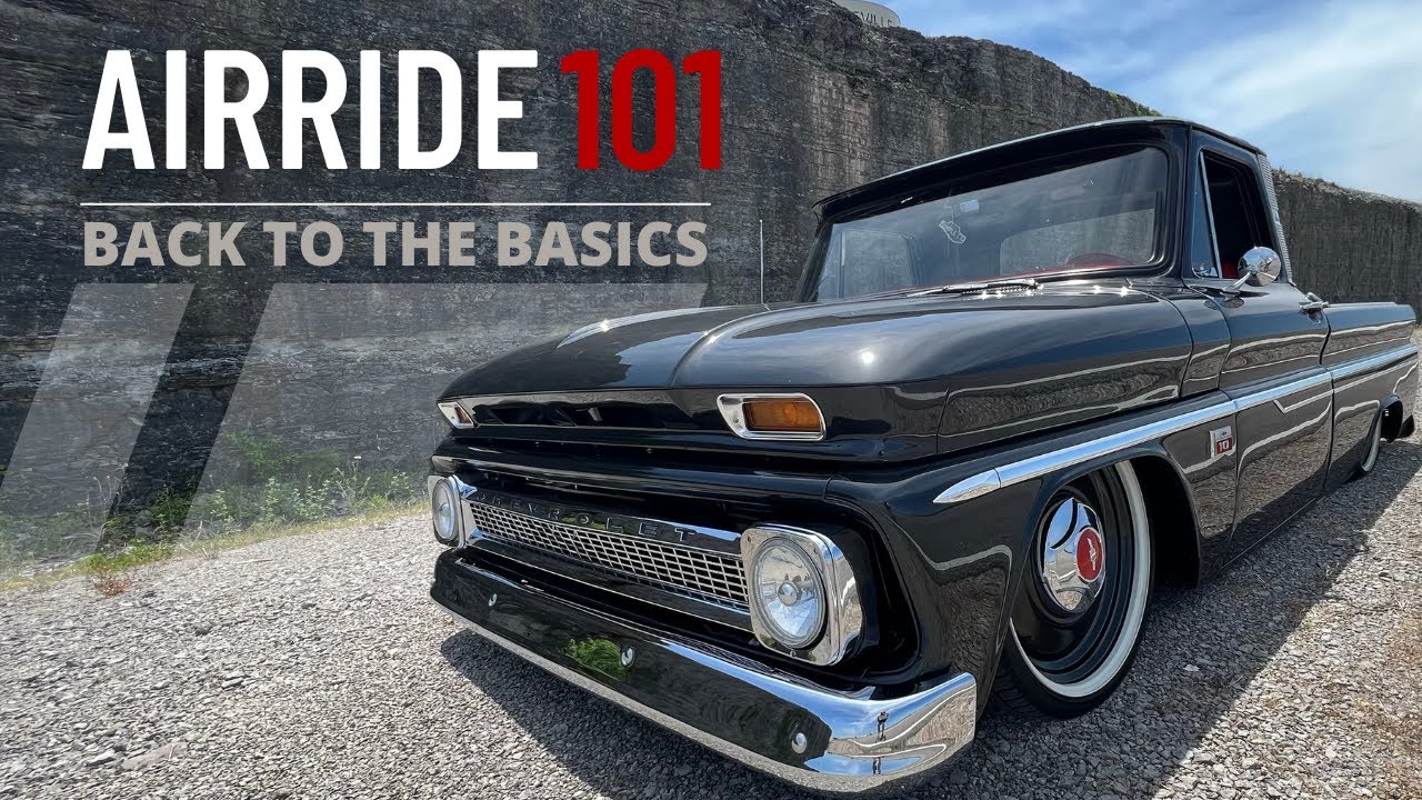 AIRRIDE 101 | Learn how to install air ride suspension. | A simple ...