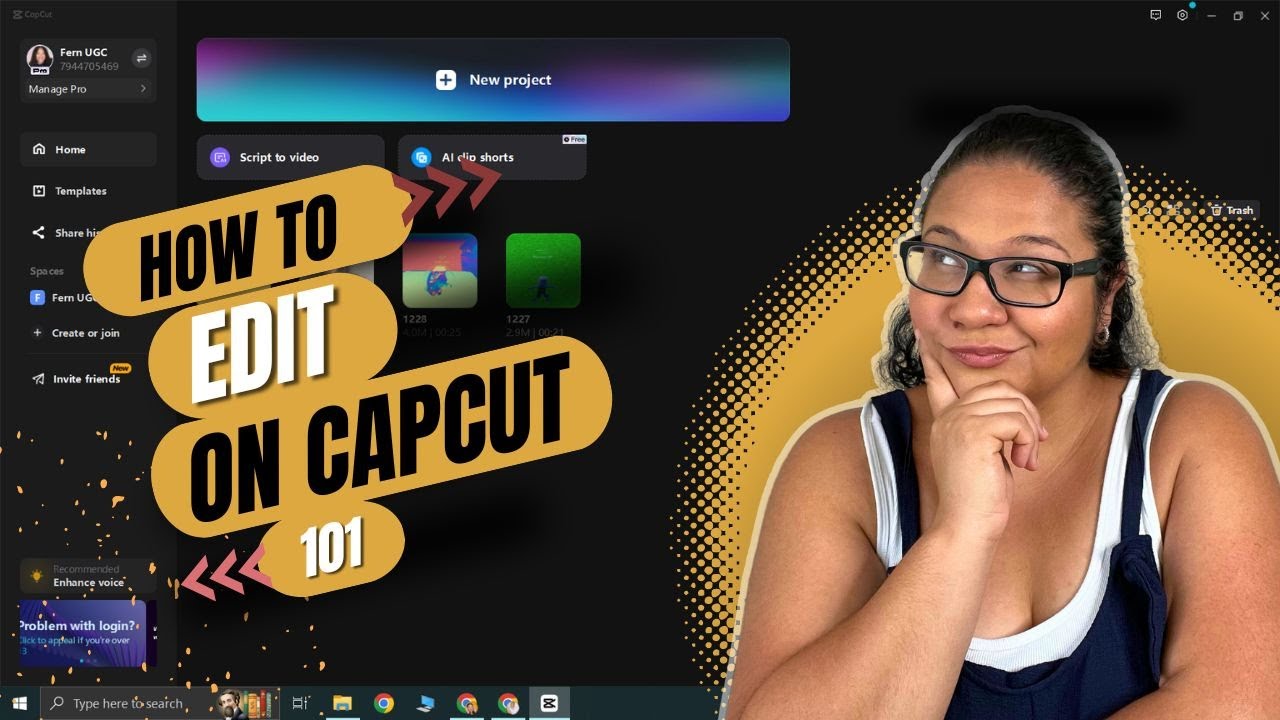 Basic Editing Techniques | Editing Videos on Capcut | Skillset Saturday - YouTube