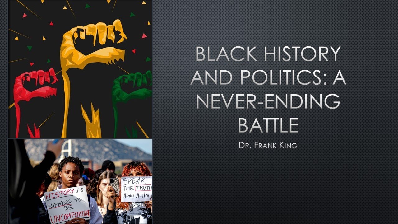 Black History Month Presentation 2024 - Dr. Frank King - YouTube