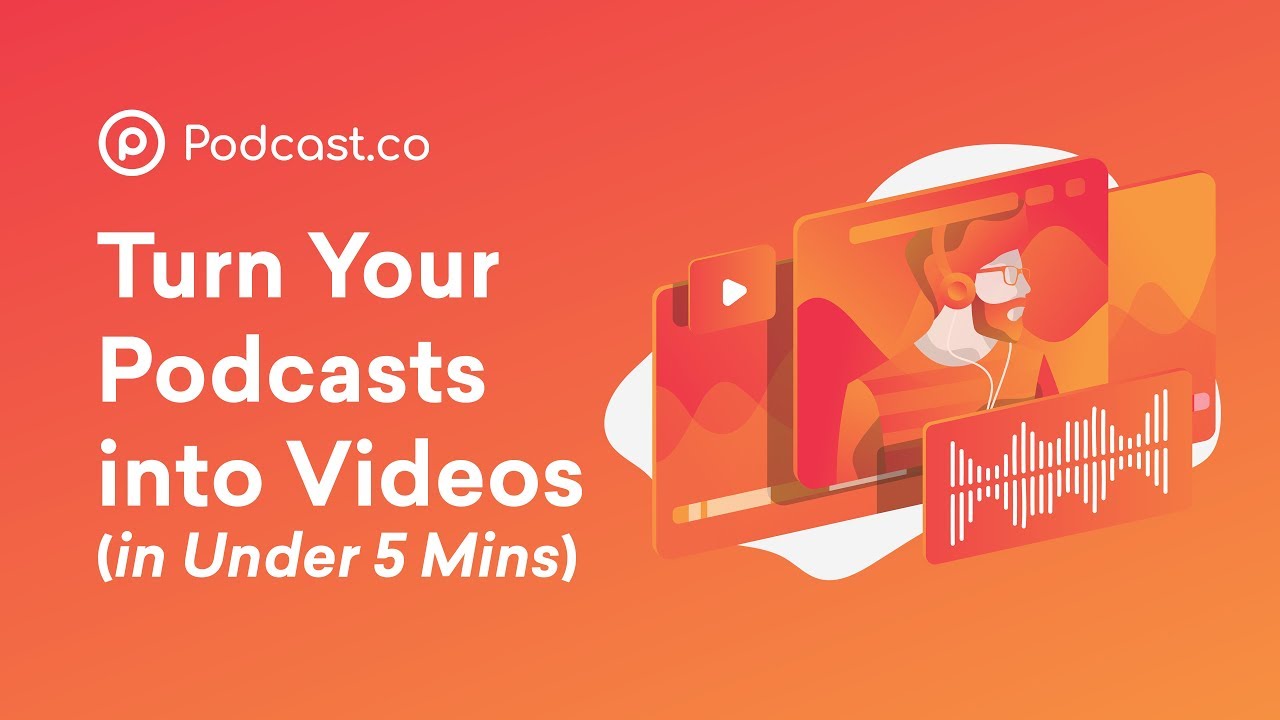 How to Create Podcast Audiogram Videos (in Under 5 Minutes!) - YouTube