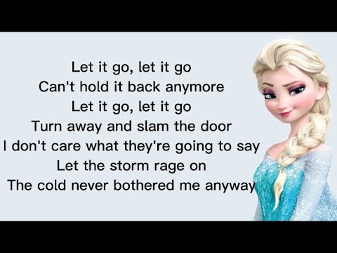FROZEN - Let It Go (Lyrics)