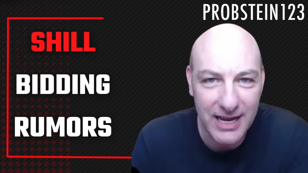 Probstein Addresses Shill Bidding in The Hobby - YouTube