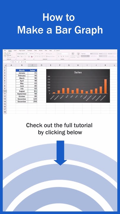 How to Make a Bar Graph in Excel - YouTube