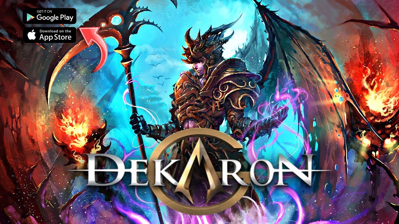 SAIU ,NOVO MMO RPG NFT PARA MOBILE , DEKARON G ,PRIMEIRAS IMPRESSÕES ...