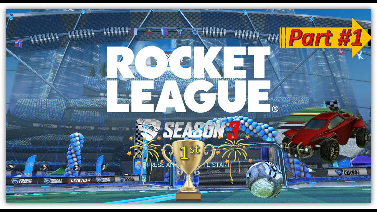 Rocket League Season 3 First placement match - YouTube