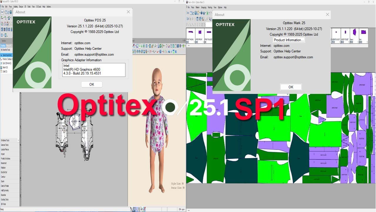Optitex V25.1 SP1 Full Version and 3D With MultiLanguage New Release ...
