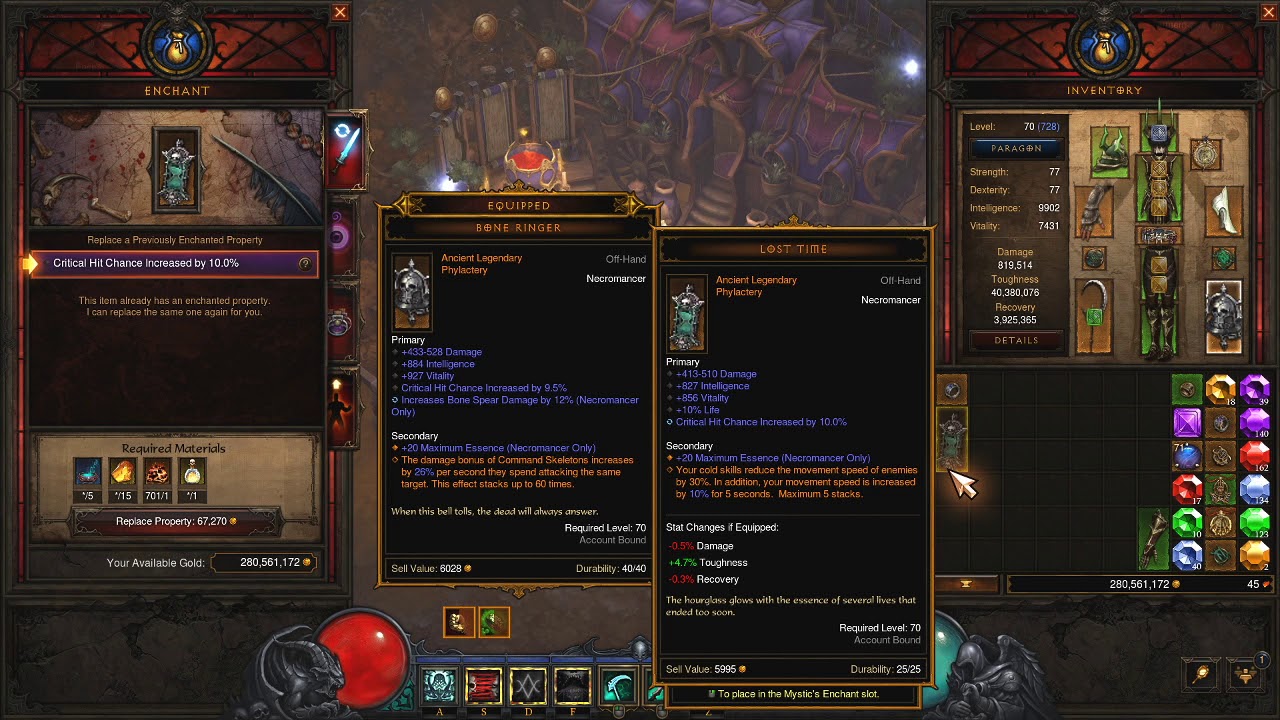 083 Stone Gauntlets, Lost Time ; Diablo 3, S21 - YouTube