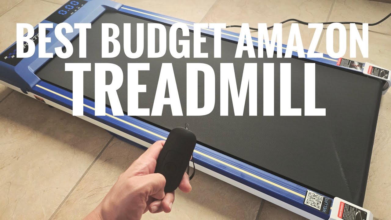 Best Budget Amazon Walking Pad Treadmill WELL FIT 10% Incline 2 in 1 ...