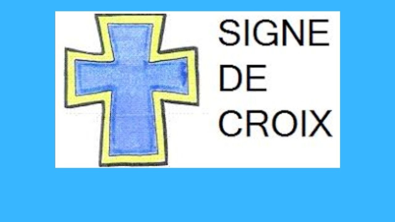Sam 22 Nov Le signe de la Croix emblème des Chrétiens + - YouTube