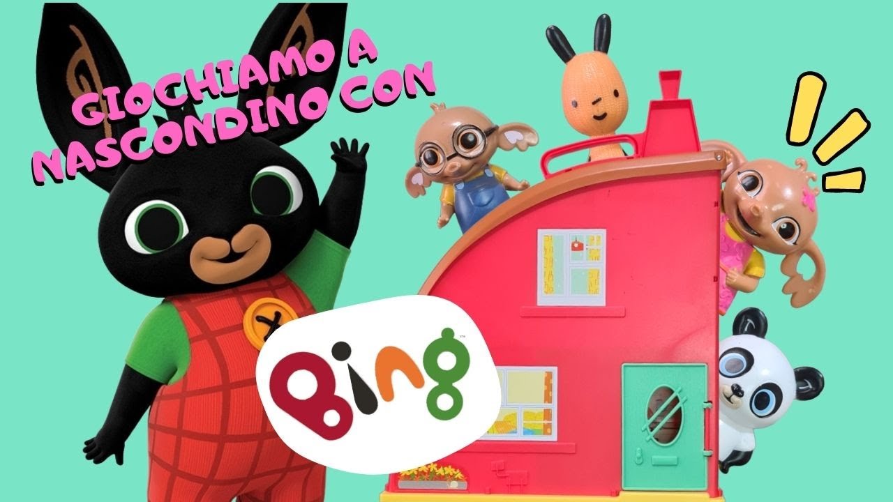 BING gioca a nascondino nella grande casa con Sula Pando Nicky Padget e ...