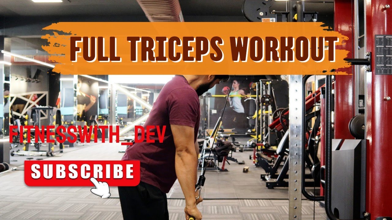 Beginner Triceps Complete Workout || official Video || @lifttoshred # ...