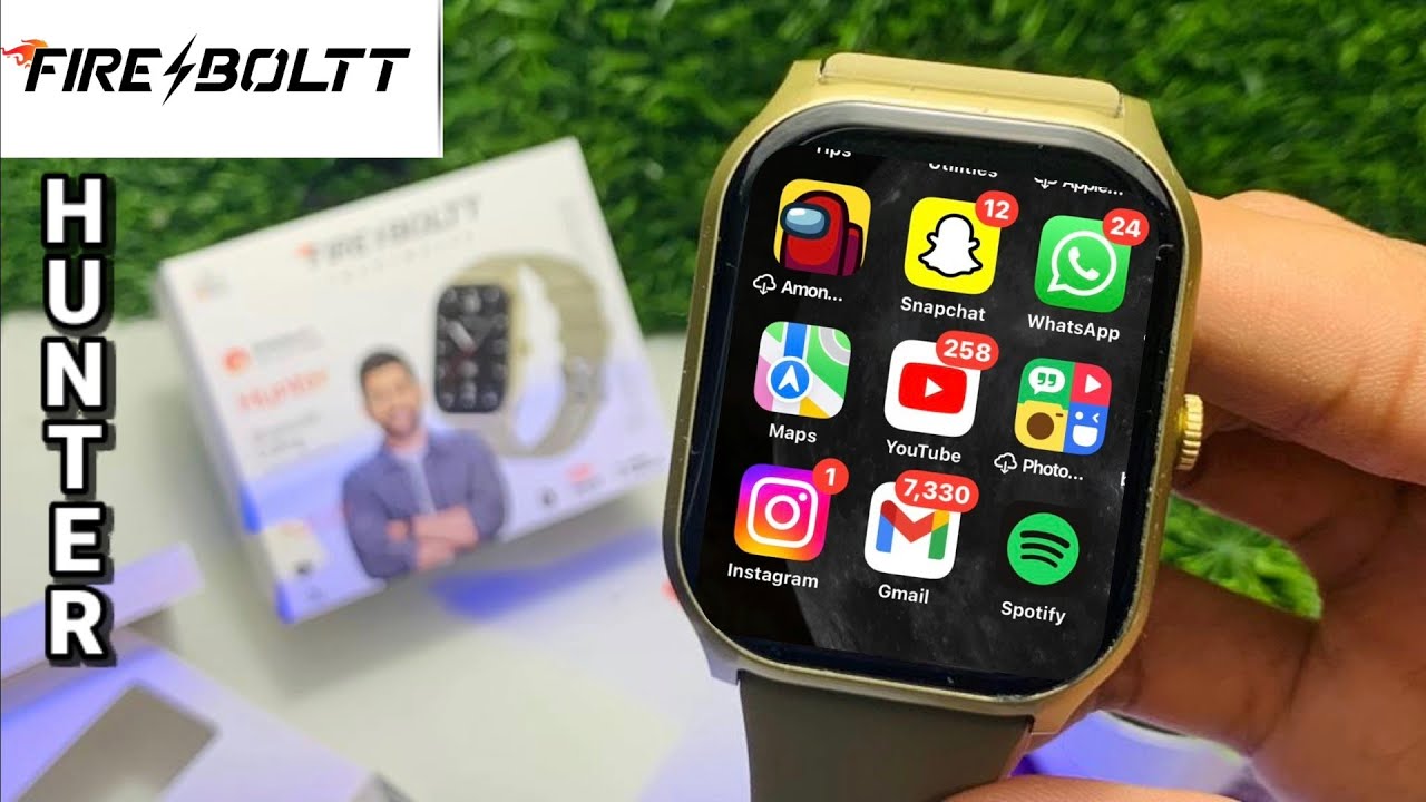 The World's *BIGGEST DISPLAY* Calling Smartwatch Under ₹2000⚡️ Fire ...