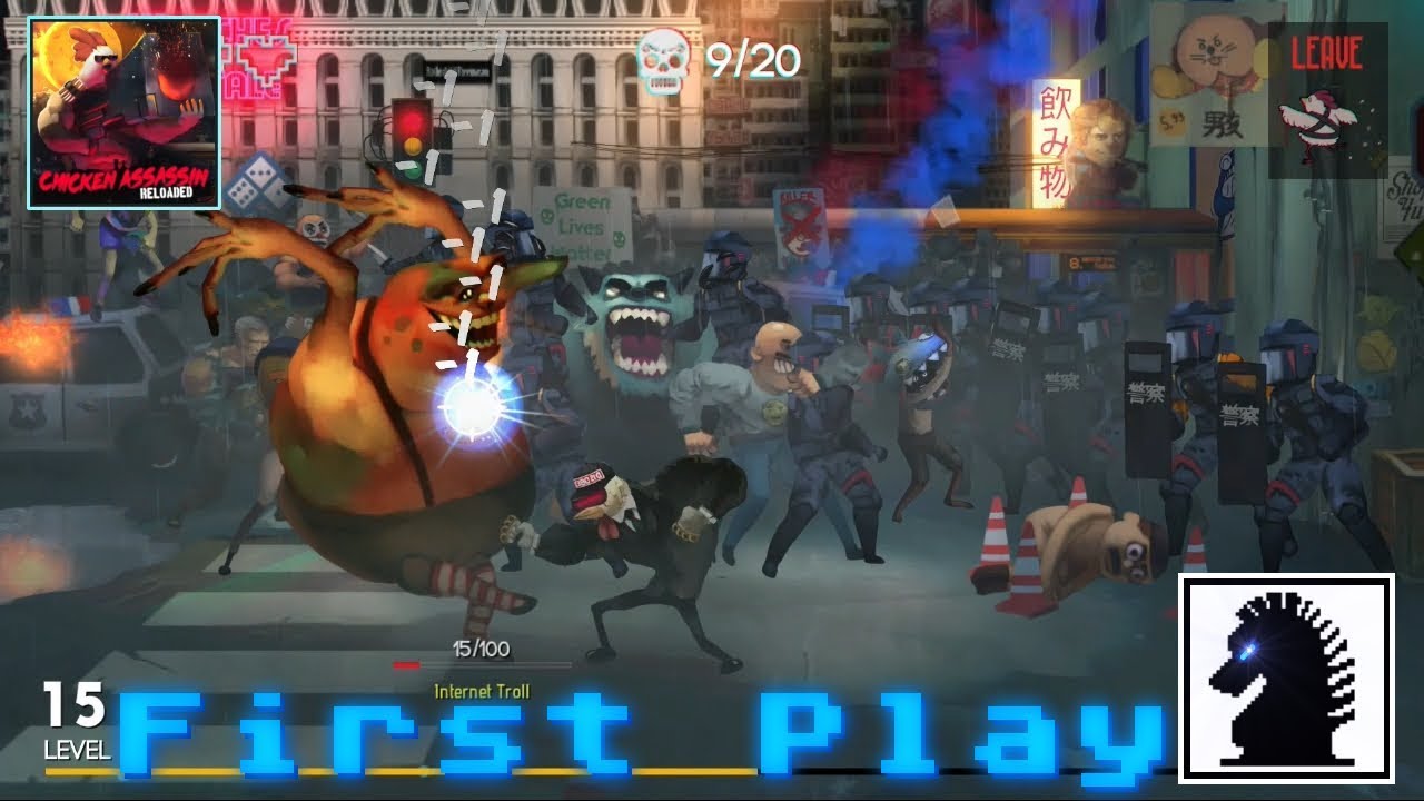 NS First Play - Chicken Assassin: Reloaded - YouTube